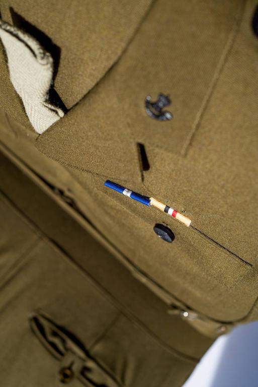 The Army Sergeant Uniform Chair. For Sale at 1stDibs