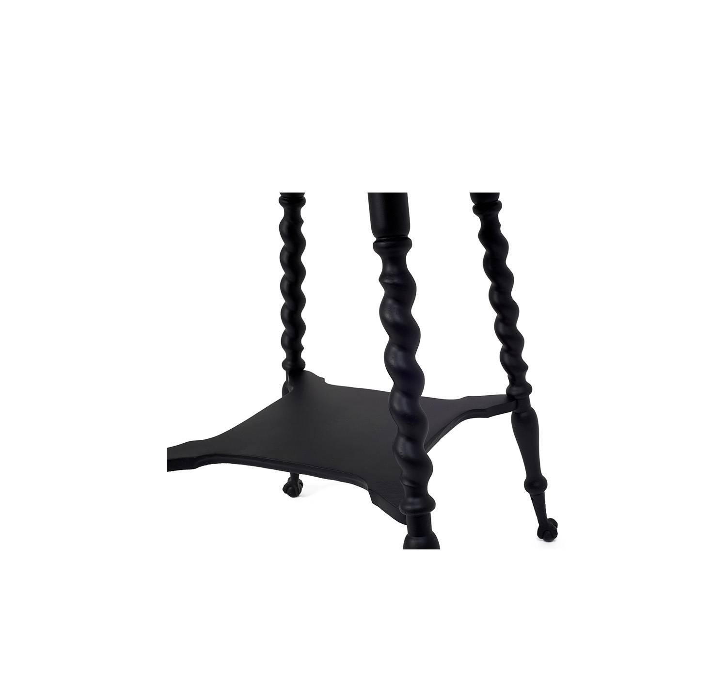 19th Century Victorian Black Claw Foot Side Table at 1stDibs | clawfoot ...