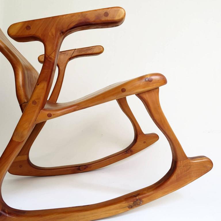 Victor Klassen Rocking Chair, Circa 1970 at 1stDibs
