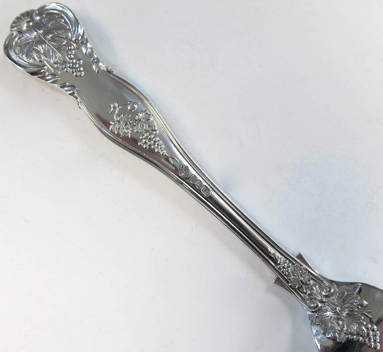 Rare, Trailing Vine, Sterling Silver Flatware Set by Asprey and Co. 161 ...