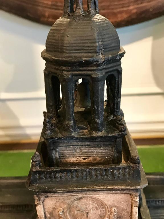 Vintage Polychromed Plaster Architectural Model of Independence Hall ...