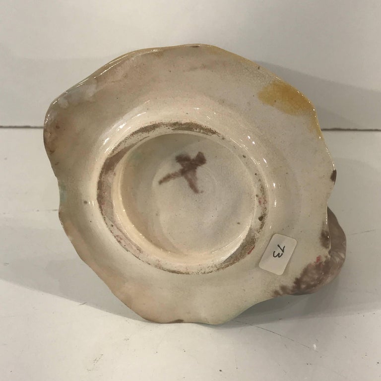 19th century English Majolica Frog Pitcher by Edward Steele at 1stDibs