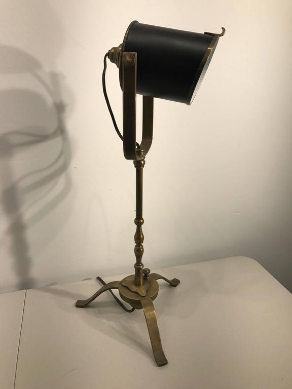 Miniature Directors Lamp, as a Table Lamp For Sale at 1stDibs