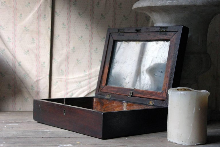 19th Century English Oak Campaign Type Gentleman’s Travelling Shaving ...