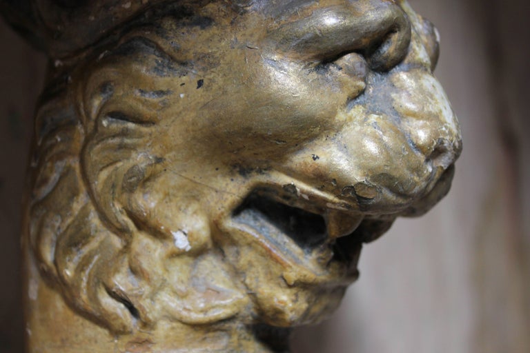 Regency Period Gilded Leopard Monopodia Console Table, circa 1810-1820 ...