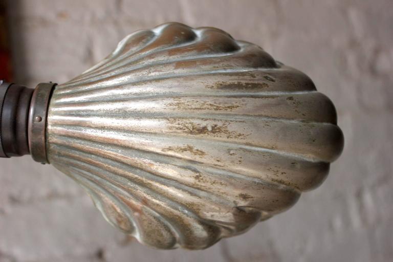 Bakelite and Brass Articulated Scallop Shell Formed Desk Lamp, circa ...