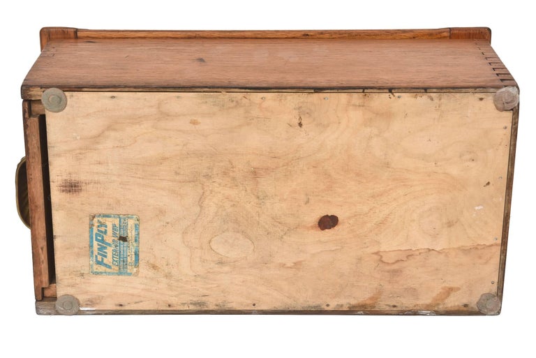 Antique 19th Century Victorian Wood Cash Register Drawer or Voting ...