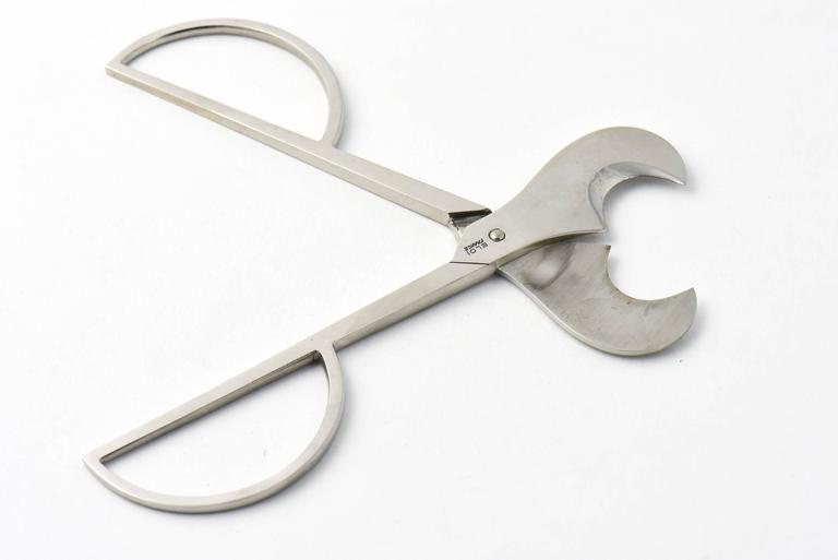 Davidoff Stainless Steel Cigar Scissors or Cutter at 1stDibs