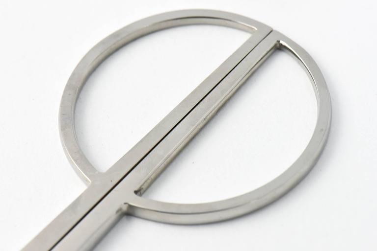 Davidoff Stainless Steel Cigar Scissors or Cutter at 1stdibs