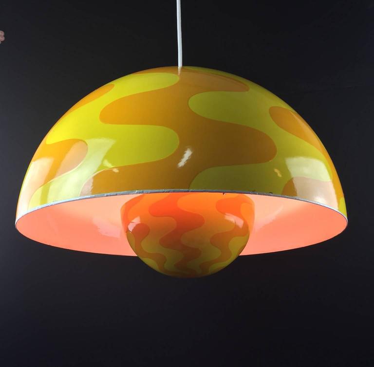 Verner Panton Large Flower Pot Pendant at 1stDibs