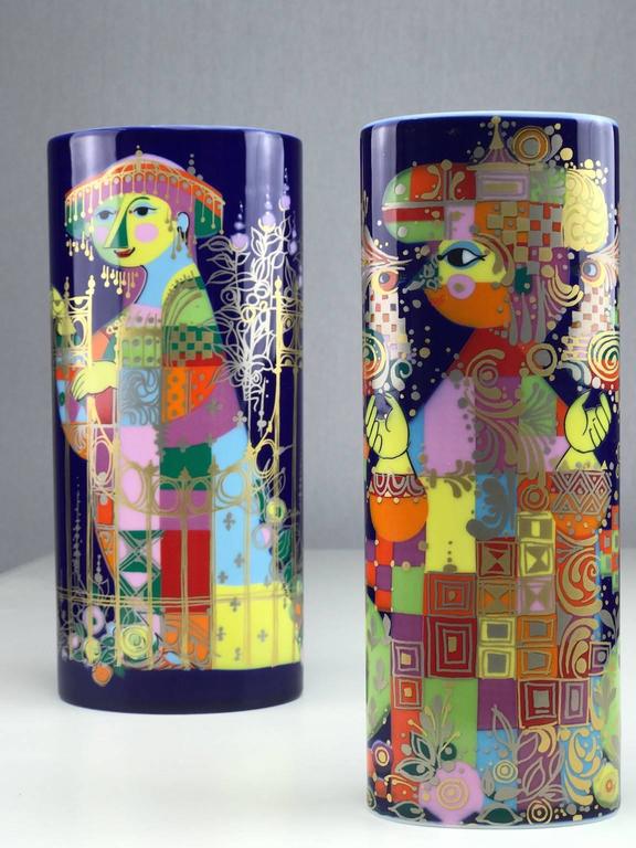 Two Vases by Björn Wiinblad for Rosenthal at 1stDibs | rosenthal bjorn ...