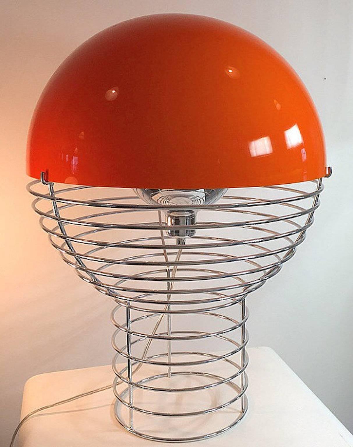 Danish Mid-Century Design Verner Panton "Wire" Table Lamp For Sale at ...