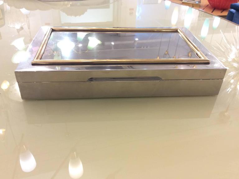 Italian Box in the Style of Willy Rizzo, 1970 For Sale at 1stDibs