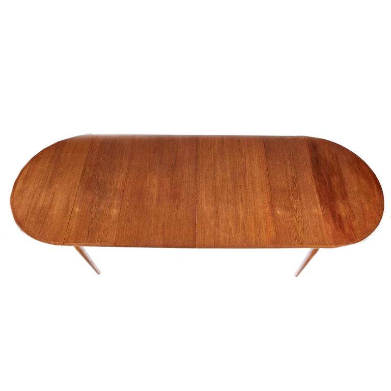 Arne Vodder for George Tanier by Sibast Mobler Extension Dining Table ...