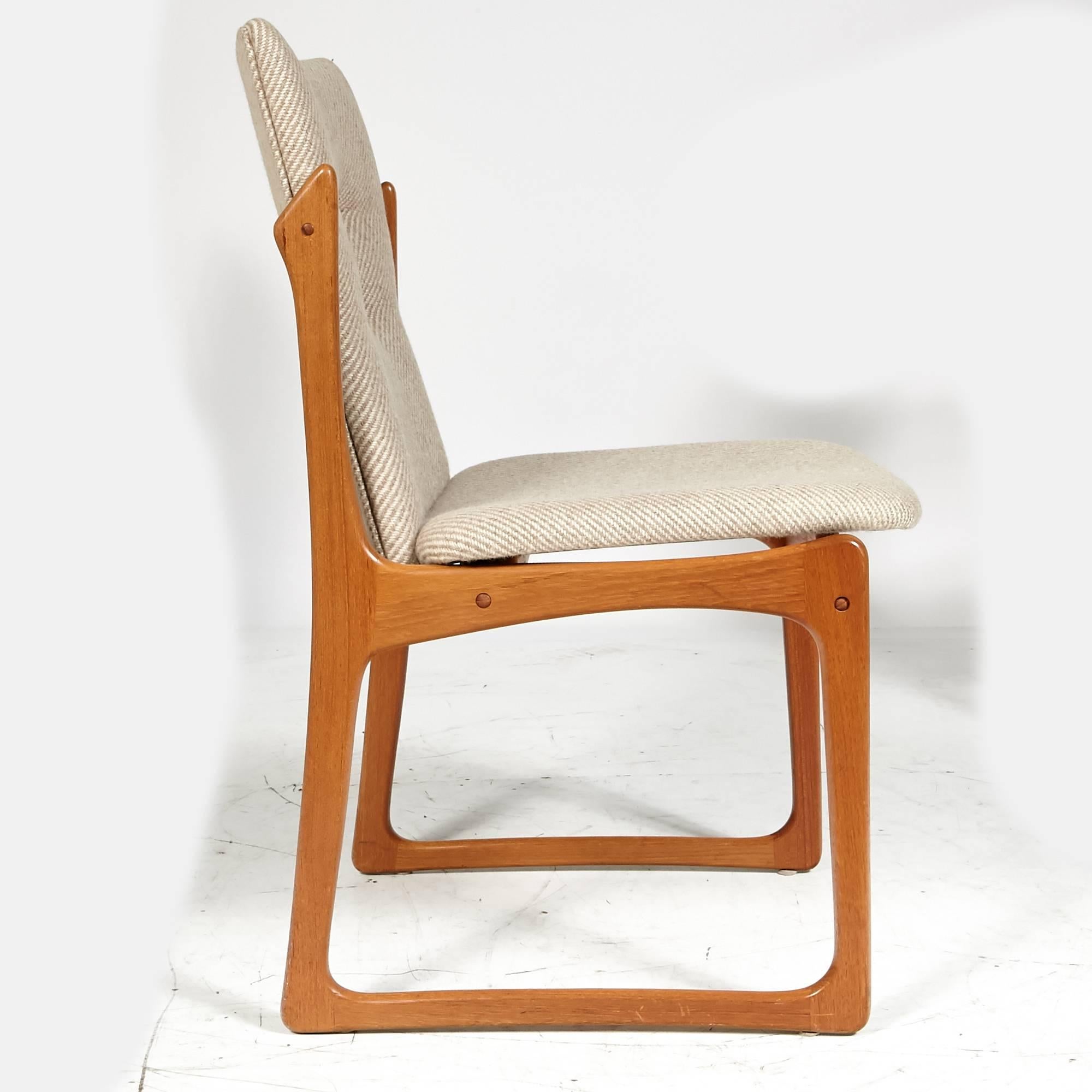 Danish Teak Dining Chairs by Vamdrup Stolefabrik, Set of Six at 1stDibs ...
