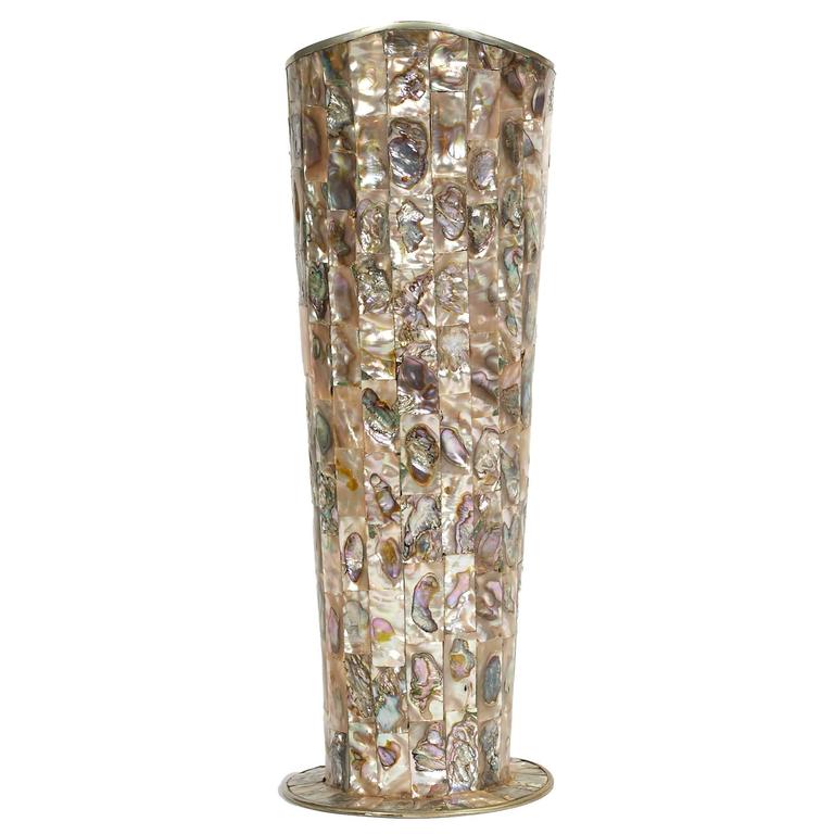 Mexican Abalone Shell Pitcher in the Style of Salvador Teran For Sale ...