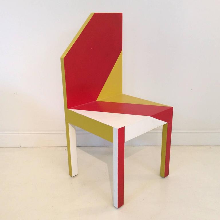 Pierre Sala Chair, "Oiseau Rare" Model, 1983, France at 1stDibs