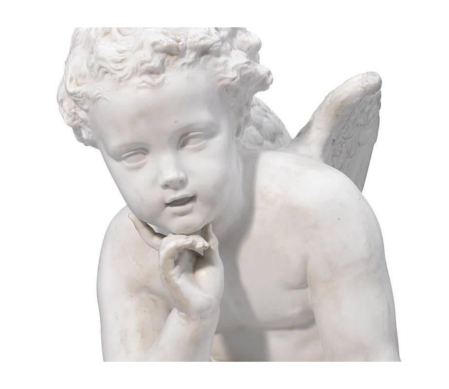 Large Pair of French White Bisque Cupids, 19th Century at 1stDibs ...