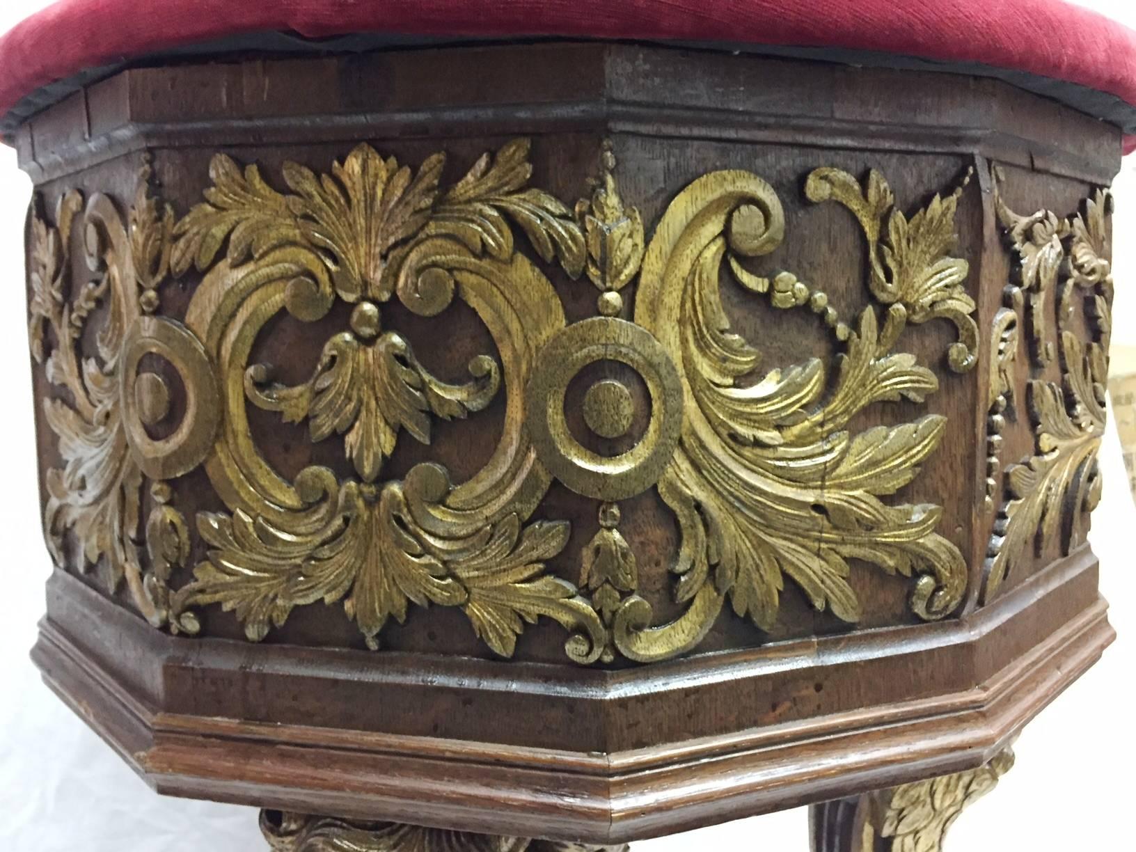 Italian Baroque Style Giltwood Chair, 19th Century at 1stDibs | italian ...