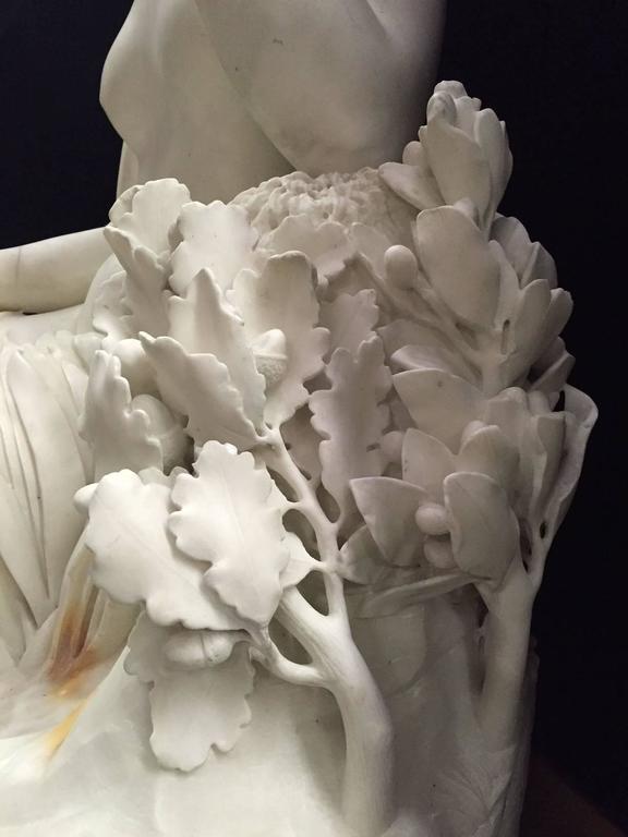 Italian Marble Reclining Nude Life Size Maiden, Signed Rinaldo Rinaldi ...