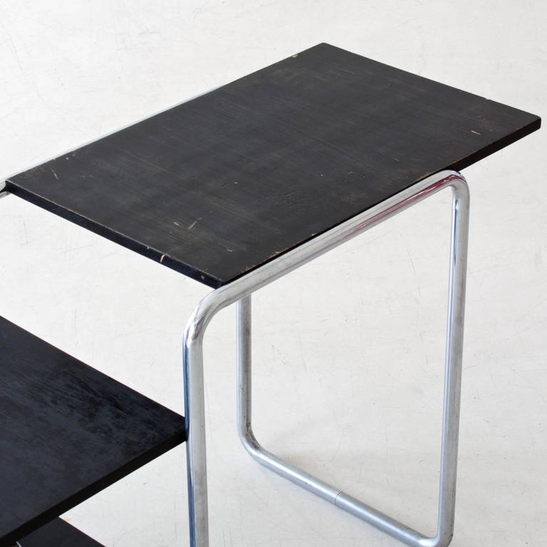 Bauhaus Tubular Steel Typewriter Table by Marcel Breuer, Thonet, 1928 ...