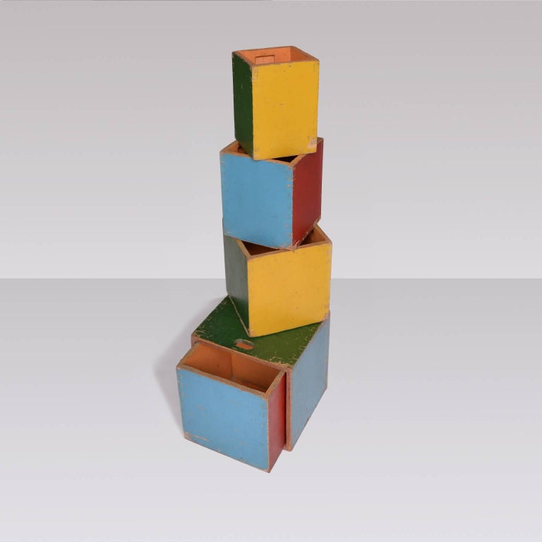 Bauhaus Children's Play Boxes Attributed to Alma Siedhoff-Buscher ...