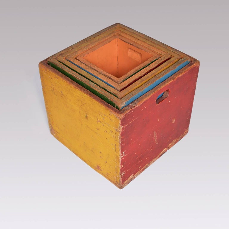 Bauhaus Children's Play Boxes Attributed to Alma Siedhoff-Buscher ...
