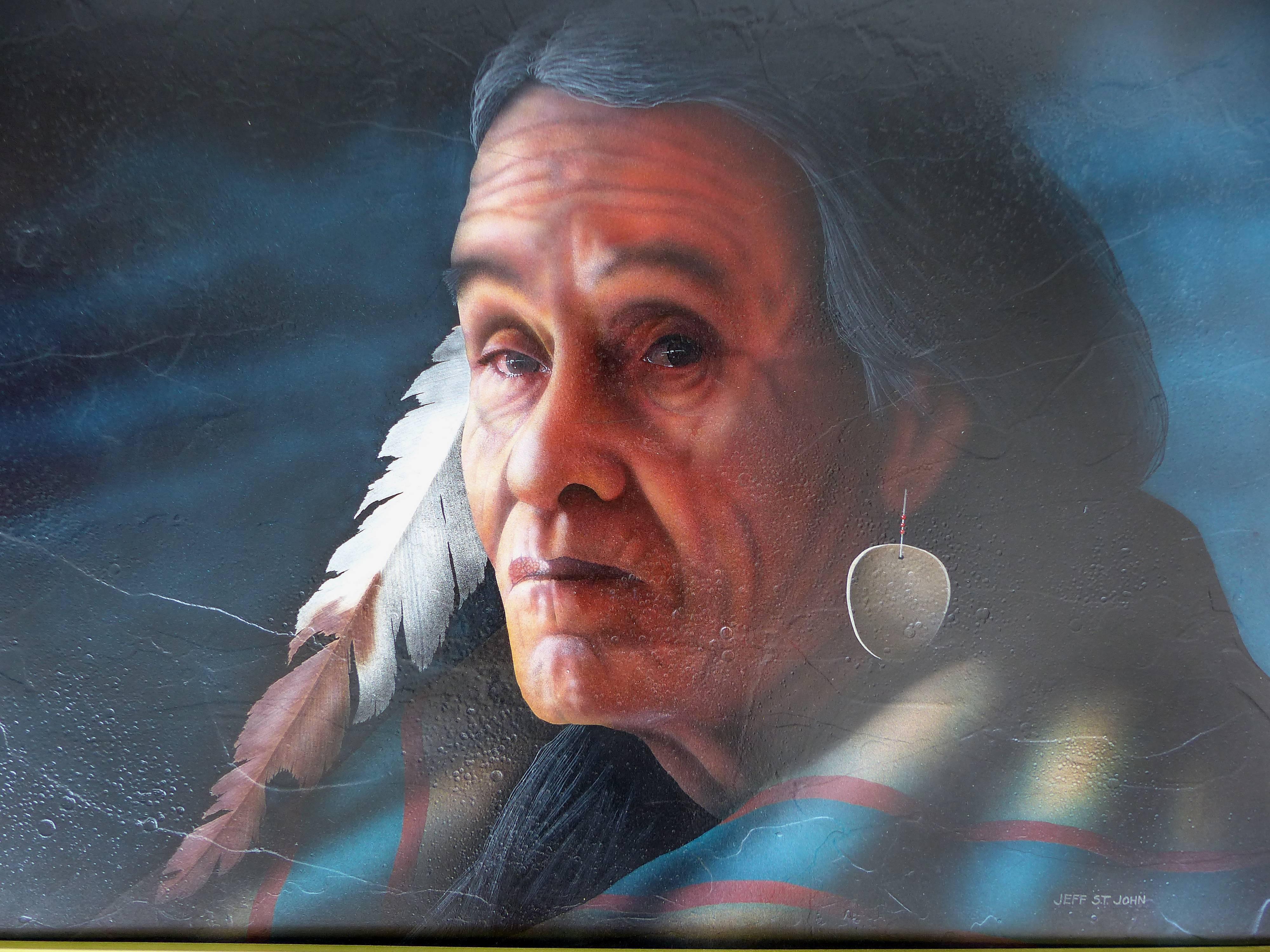 1990s Southwestern Portrait by Jeff St. John at 1stDibs | jeff st john ...