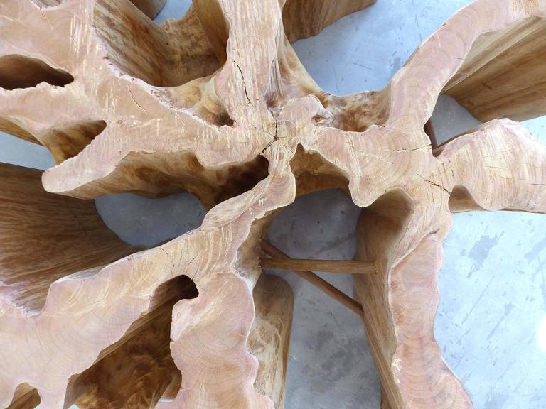 Brazilian Amazon Guaranta Wood Table Base For Sale at 1stDibs