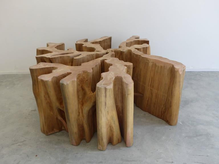 Brazilian Amazon Guaranta Wood Table Base For Sale at 1stDibs