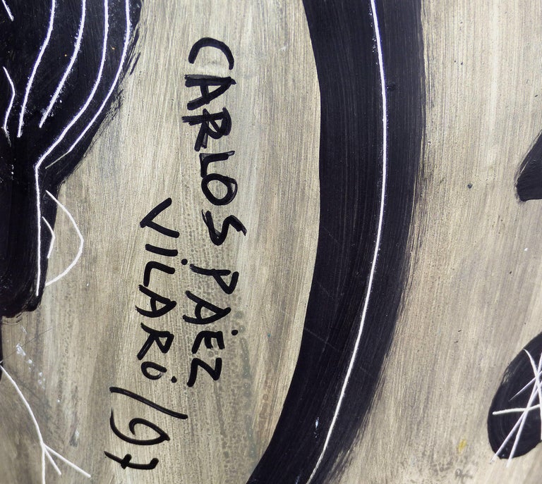 Monumental Carlos Paez Vilaro Clay Vase at 1stDibs