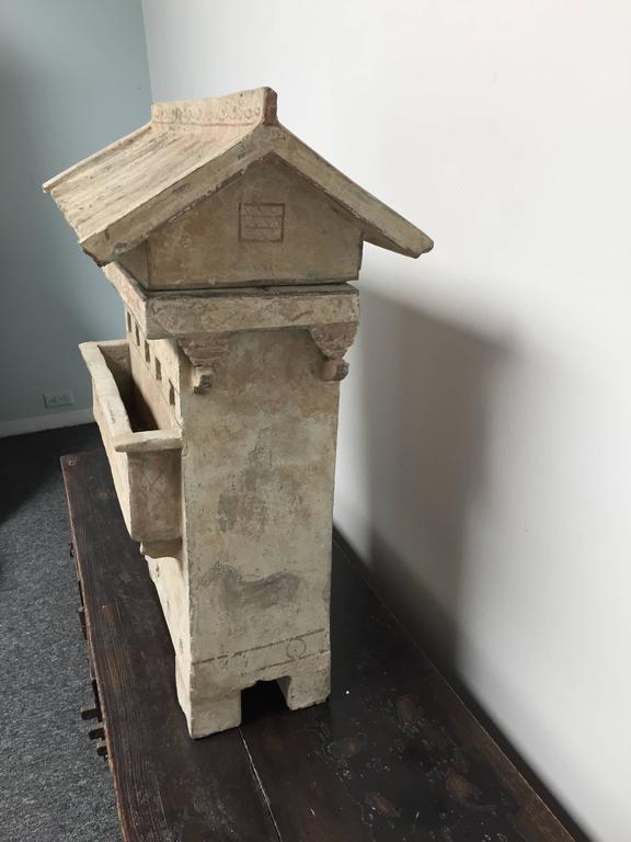 Ancient Han Dynasty Architectural Ceramic Building at 1stDibs