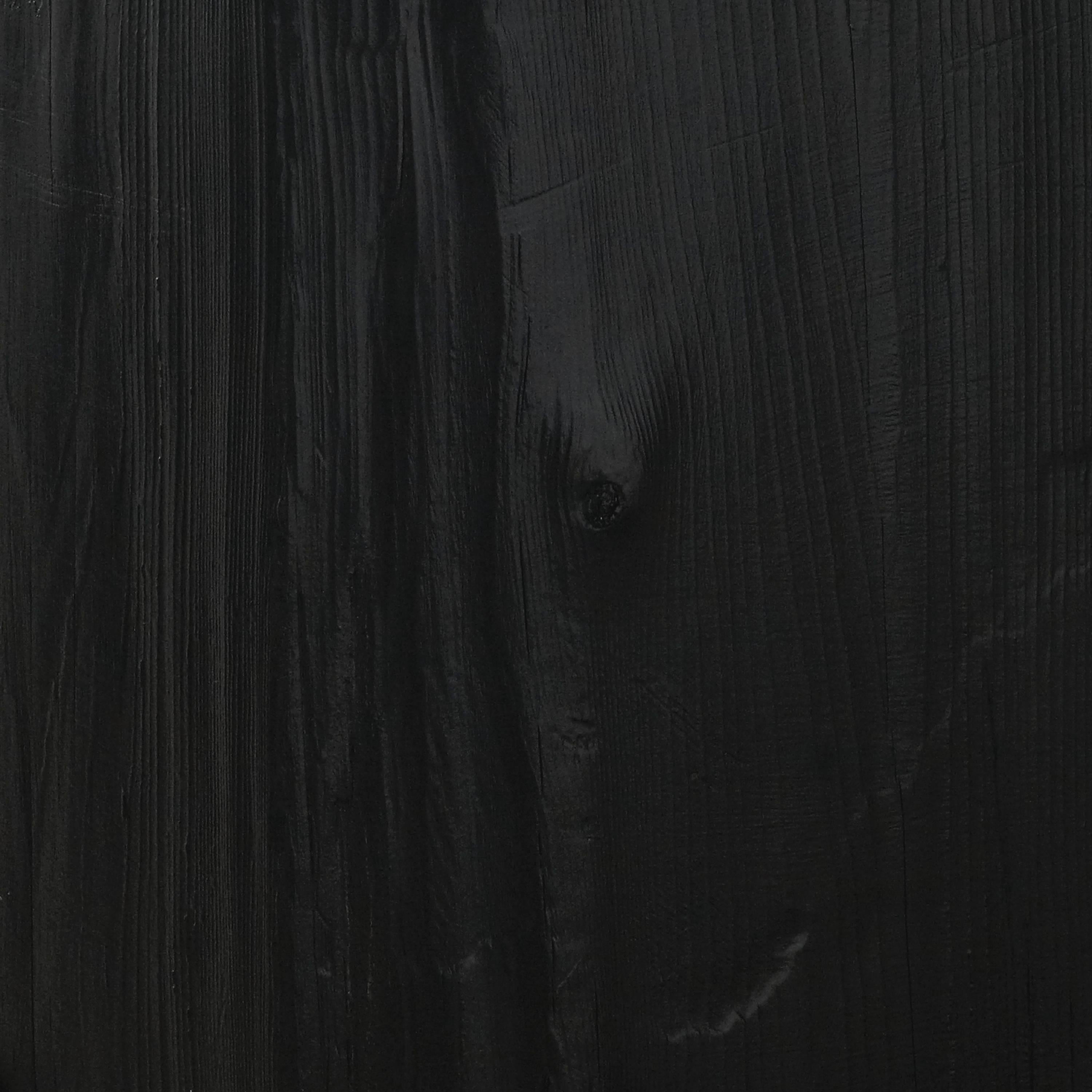 Charred Cedar Wood Coffee Table, Martha Sturdy For Sale at 1stDibs ...