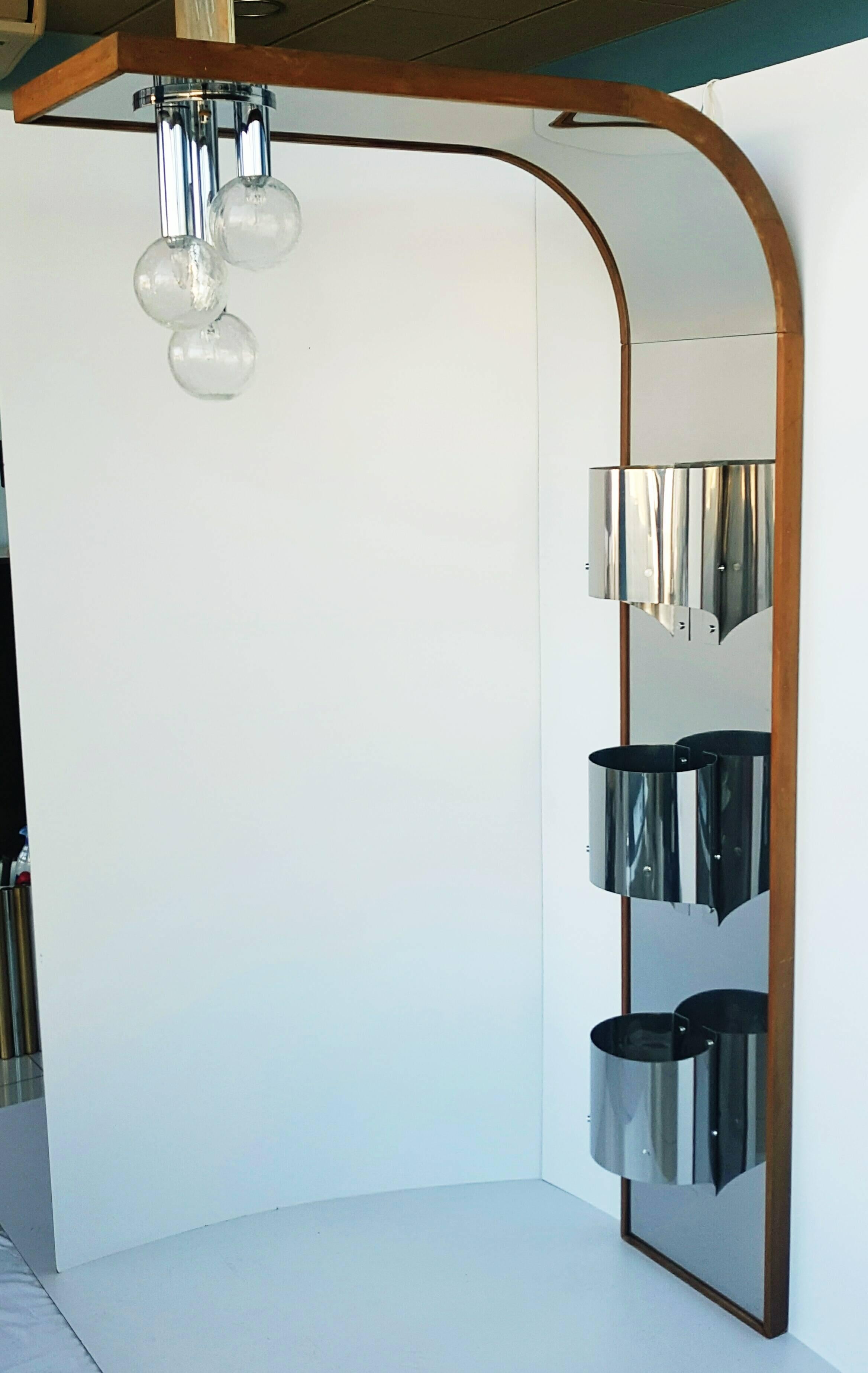 Rare and Monumental Wall and Sconces Lamp by Ignacio Riera for Llum ...