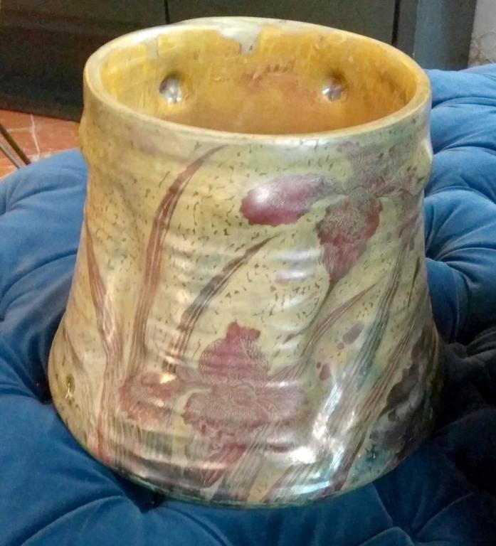 Keller and Guérin, Orchid Cachepot, circa 1900 For Sale at 1stDibs