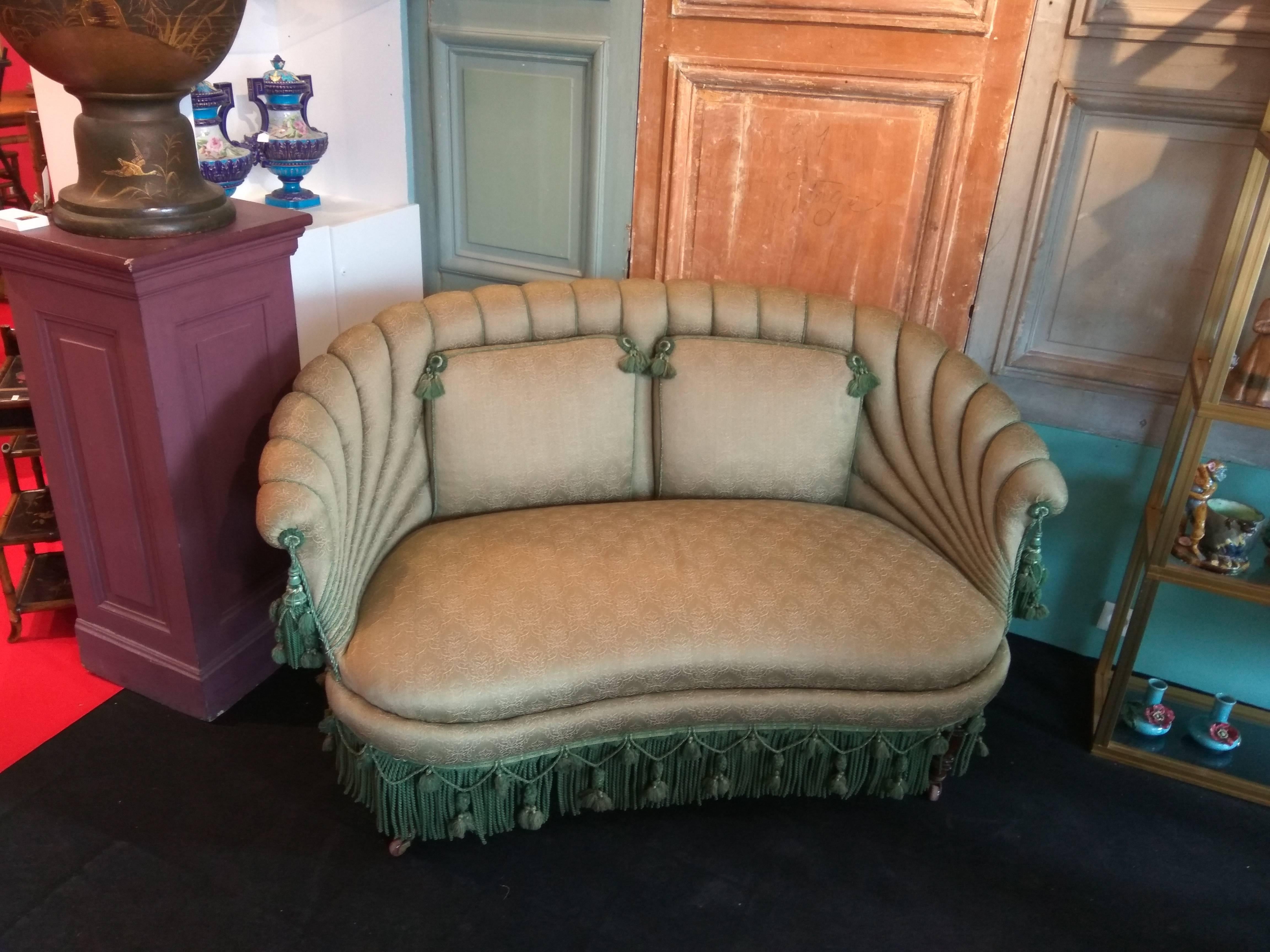 Shell Sofa, 20th Century at 1stDibs