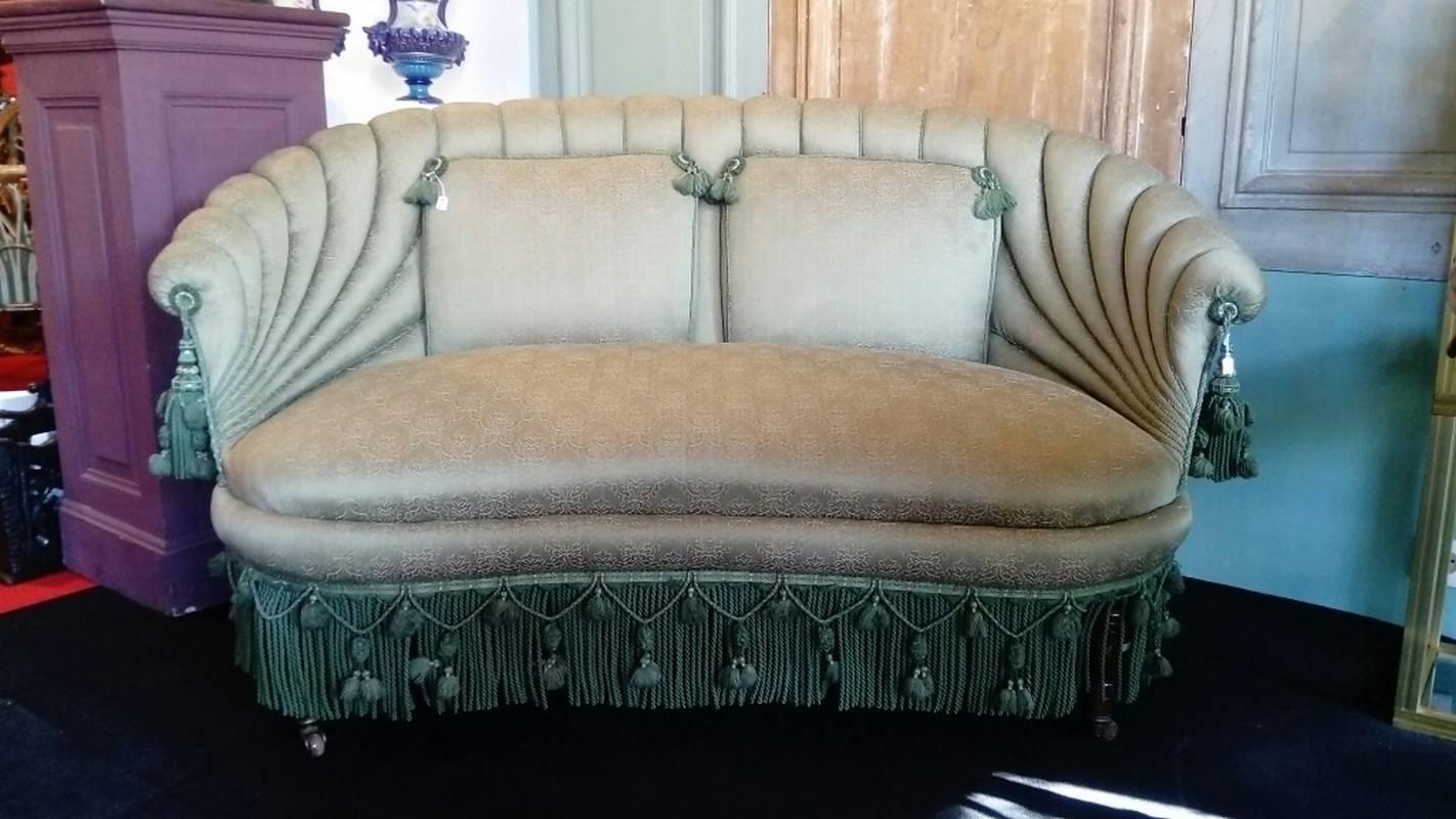 Shell Sofa, 20th Century at 1stDibs