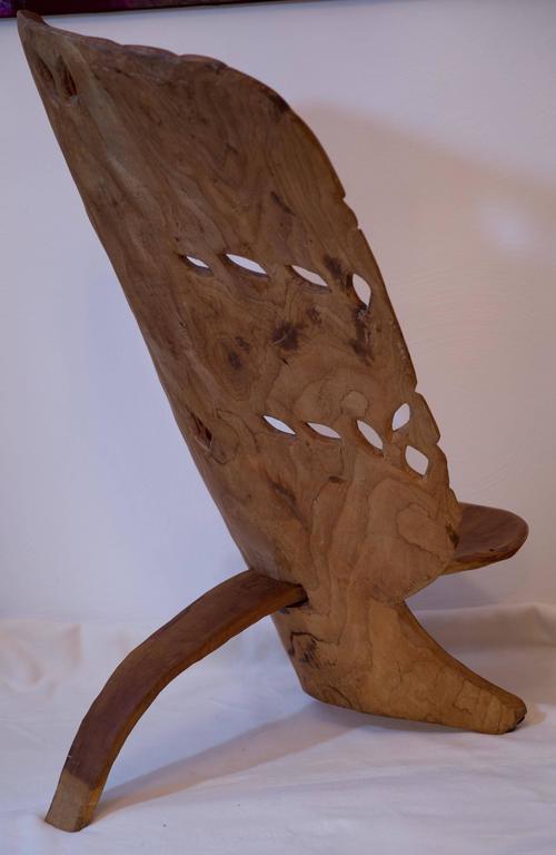 African Duguot Throne Chief Chair Carved Sculpted Animals Free Shipping ...