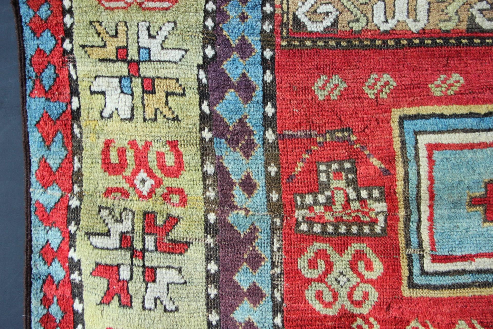 19th Century Lori Pambak Kazak For Sale at 1stDibs