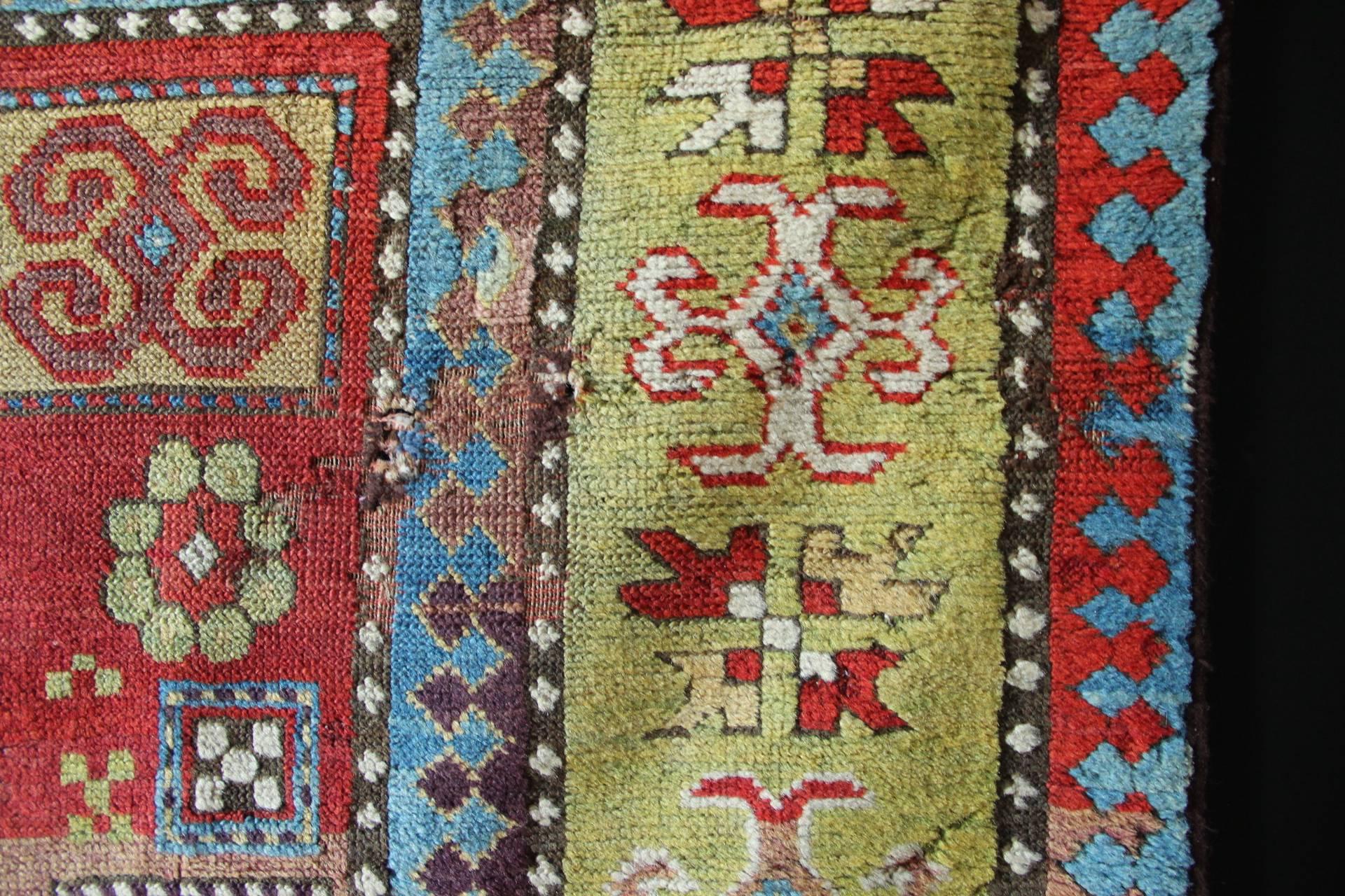 19th Century Lori Pambak Kazak For Sale at 1stDibs