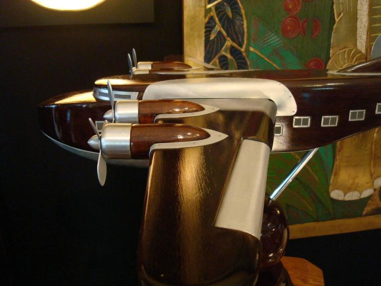 Art Deco Boeing 314 Airplane Pan-American 'Clipper', circa 1938 For ...