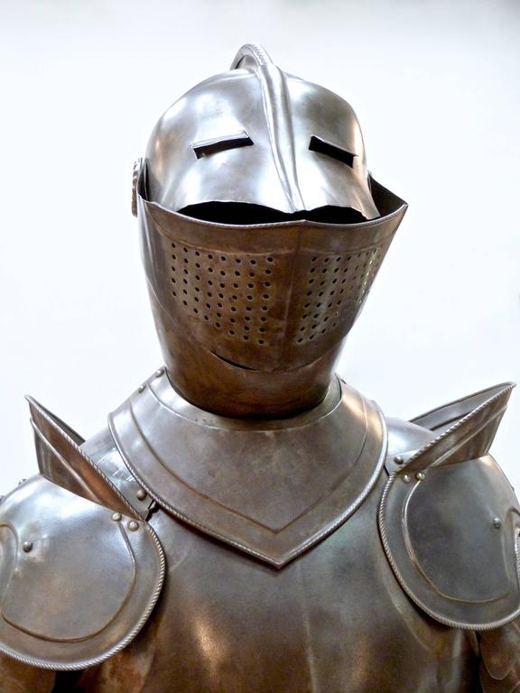 Late 19th Century Full Sized Suit of Armour at 1stDibs