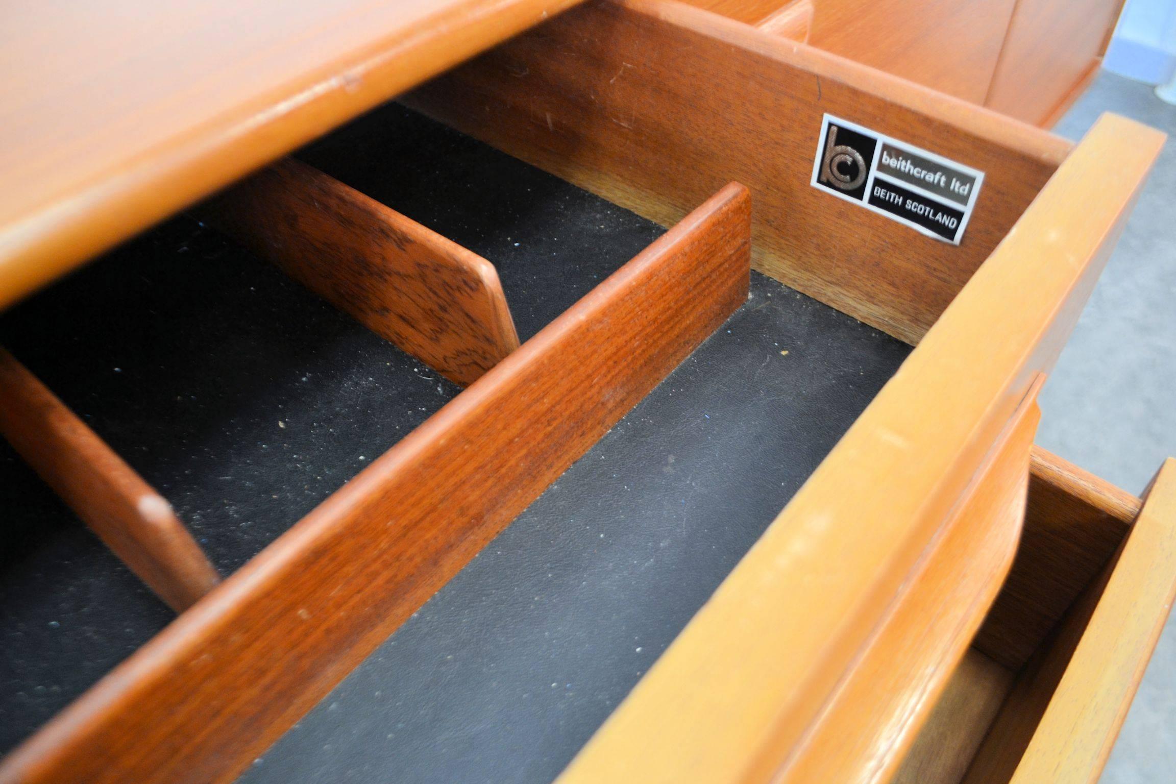 Beithcraft Teak Sideboard at 1stDibs