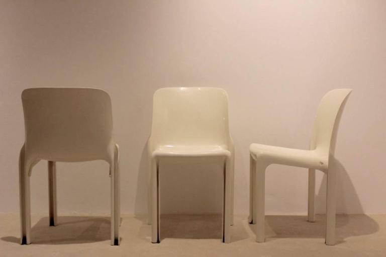 Selene Chair by Vico Magistretti for Studio Artemide, Milan at 1stDibs