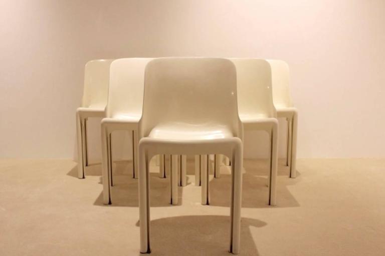 Selene Chair by Vico Magistretti for Studio Artemide, Milan at 1stDibs