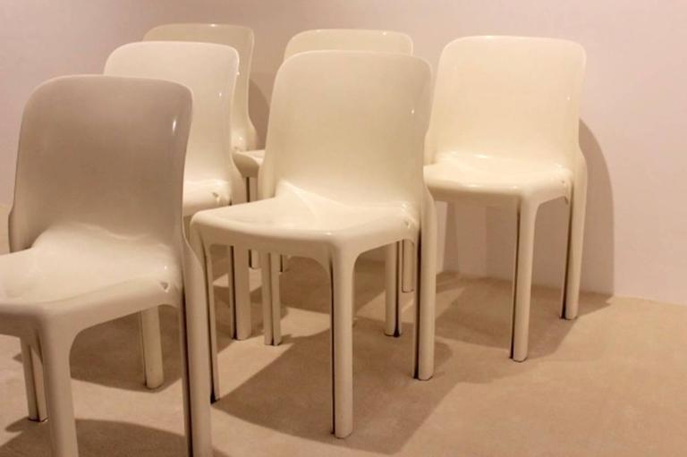 Selene Chair by Vico Magistretti for Studio Artemide, Milan at 1stDibs