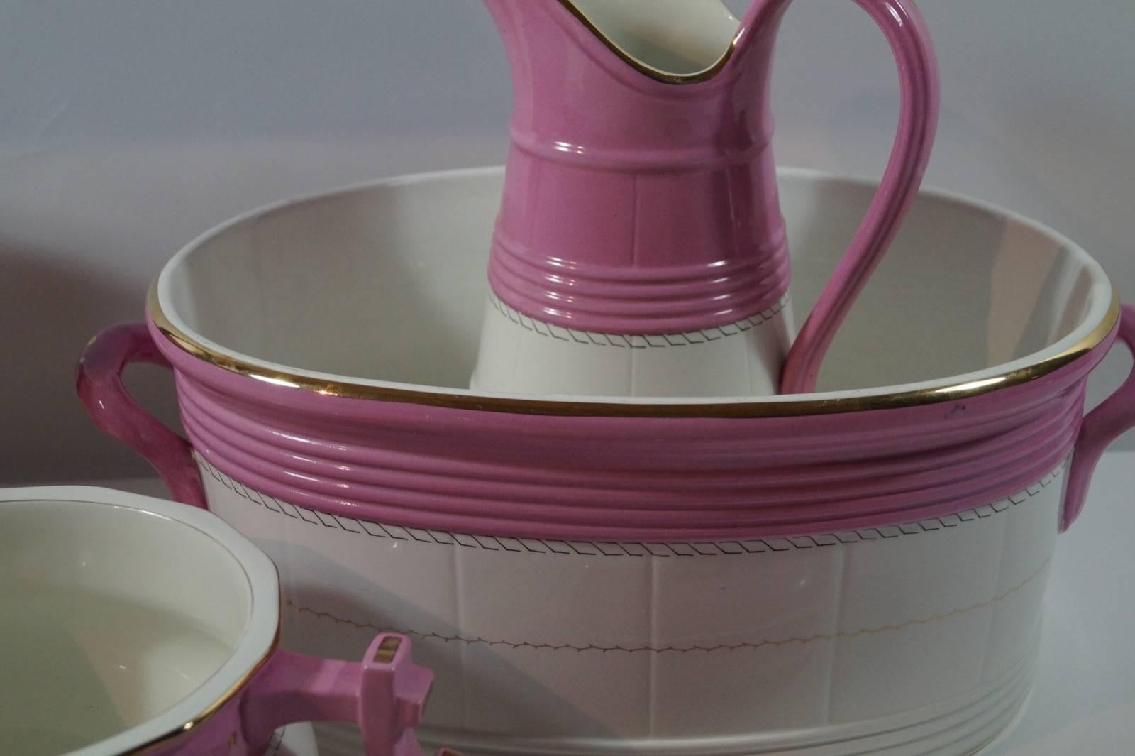 Antique Dutch Pottery Chamber Set For Sale at 1stDibs