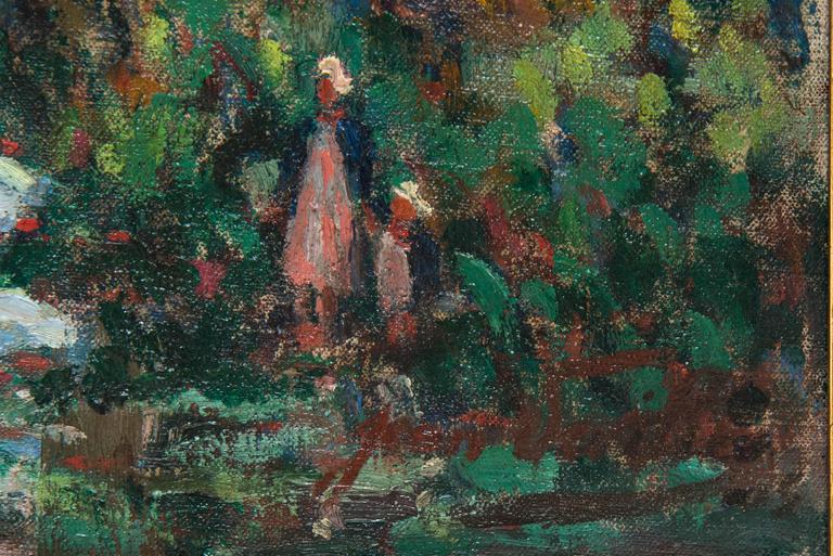 Oil on Canvas Original by Jean Deville, Student of Maximilien Luce For ...