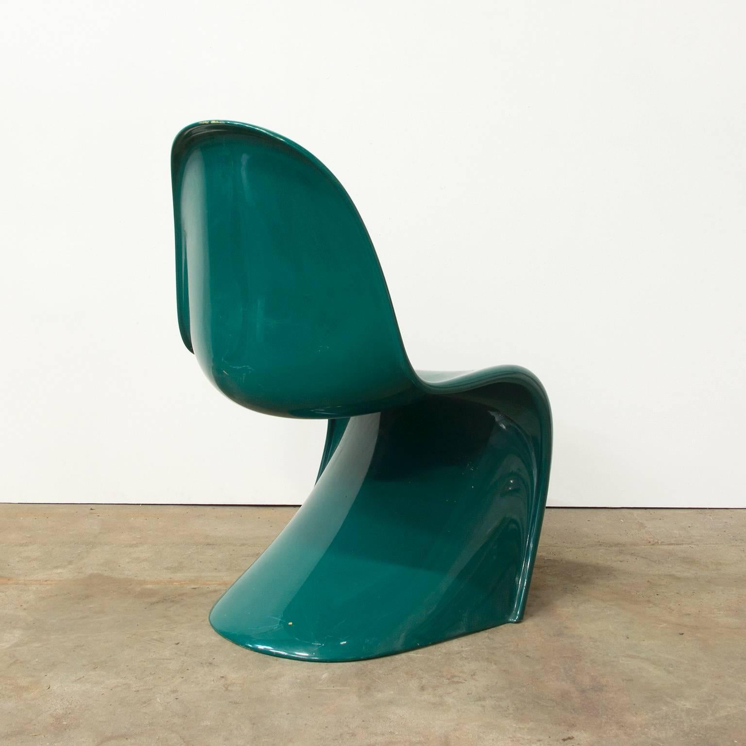 1965 Verner Panton Stacking Chair, Herman Miller, First Edition in ...
