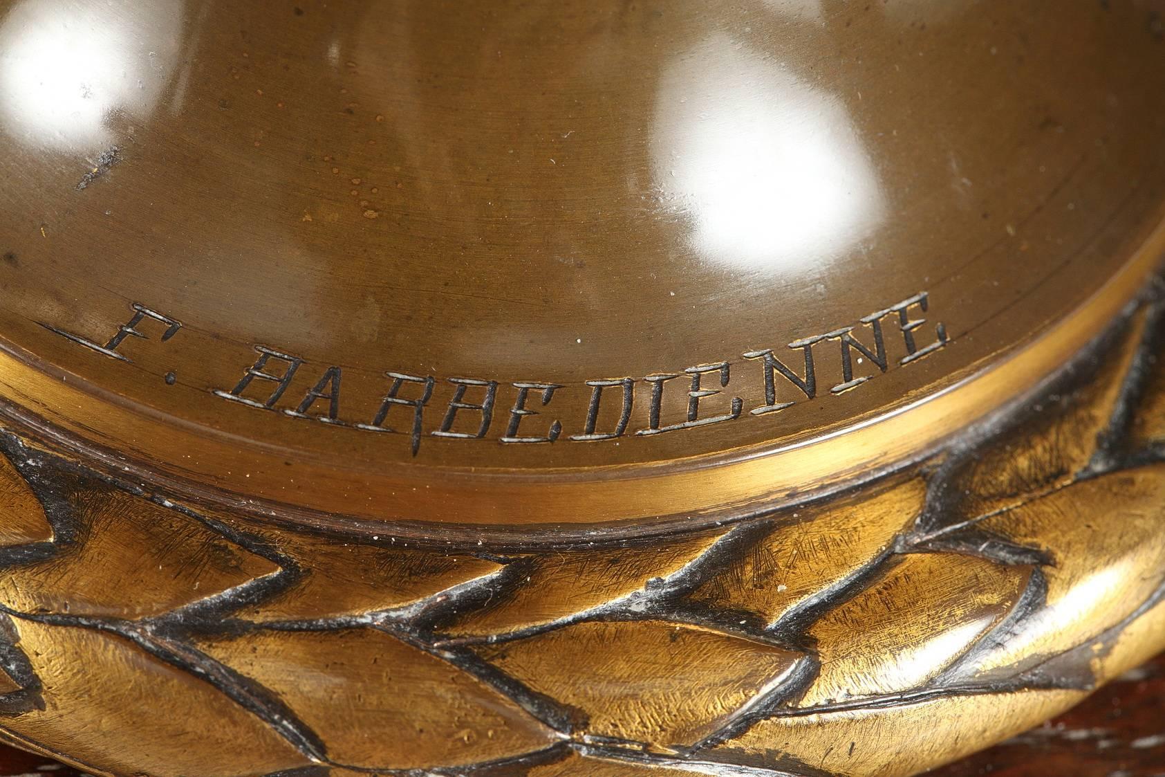 Pair of Bronze Vases by Ferdinand Barbedienne, 19th Century at 1stDibs ...